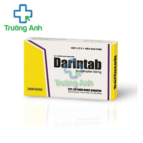 Darintab 50mg Danapha - Thuốc điều trị bệnh đau nửa đầu