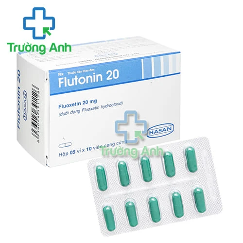 Flutonin 20 Hasan (50 viên) - Trị trầm cảm, rối loạn lưỡng cực