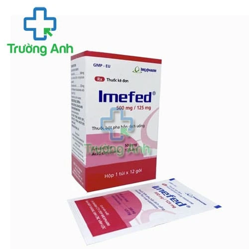 Imefed 500mg/125mg - Thuốc điều trị nhiễm khuẩn
