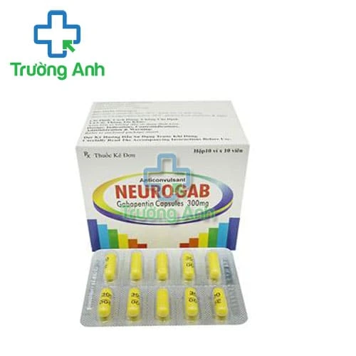 Neurogab 300mg - Thuốc điều trị hỗ trợ trong động kinh cục bộ