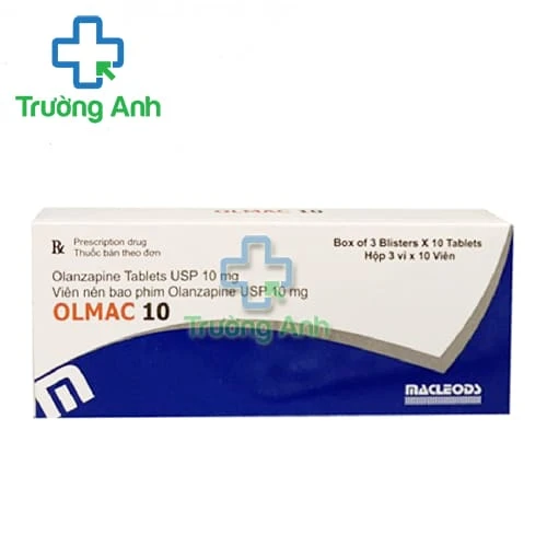 Olmac 10 - Thuốc điều trị tâm thần phân liệt của Ấn Độ