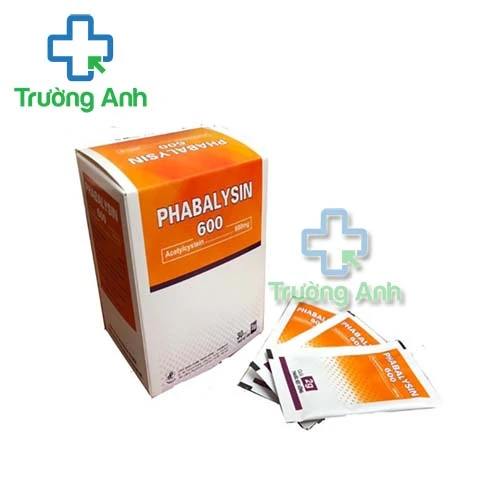 Phabalysin 600 - Thuốc tiêu chất nhầy trong bệnh lý hô hấp