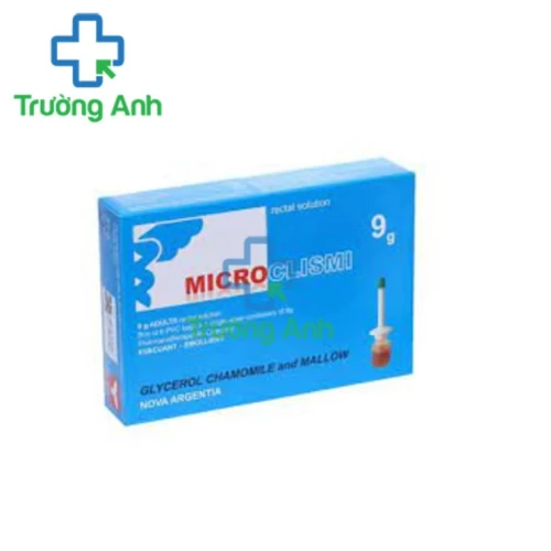 Microclismi 9g - Thuốc trị táo bón ở người lớn