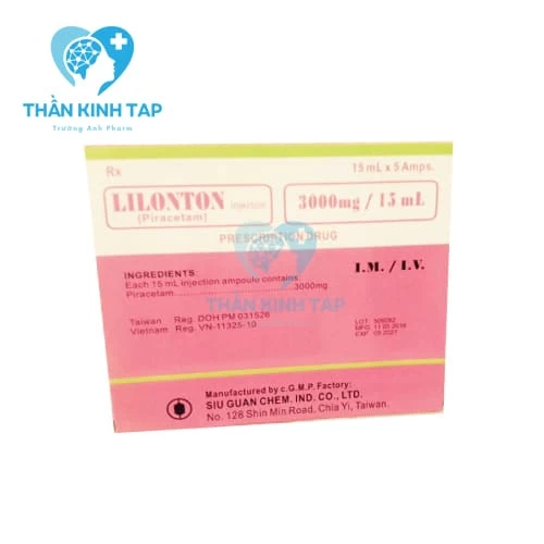 Lilonton Injejction 3000mg/15ml - Thuốc điều trị tai biến
