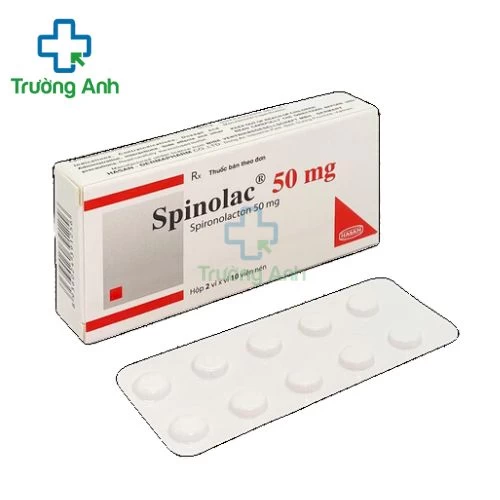 Spinolac 50mg - Thuốc điều trị tăng huyết áp, cổ trướng do xơ gan