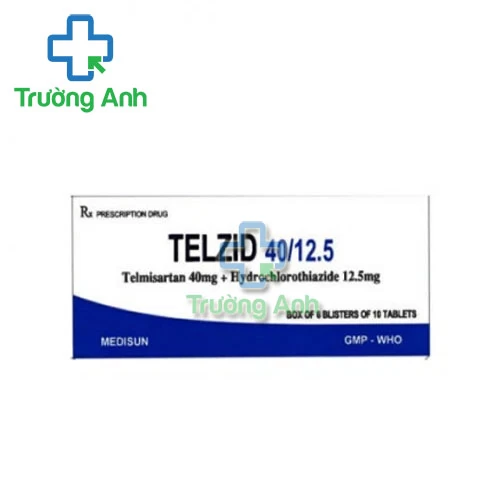 Telzid 40/12.5 - Thuốc uống điều trị tăng huyết áp