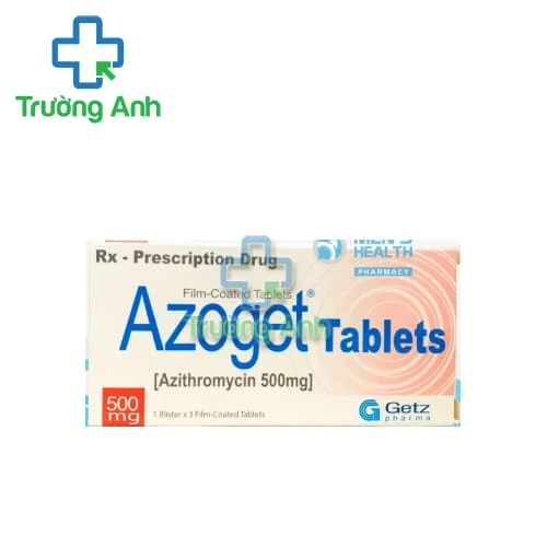 Azoget tablets 500mg - Thuốc điều trị nhiễm khuẩn