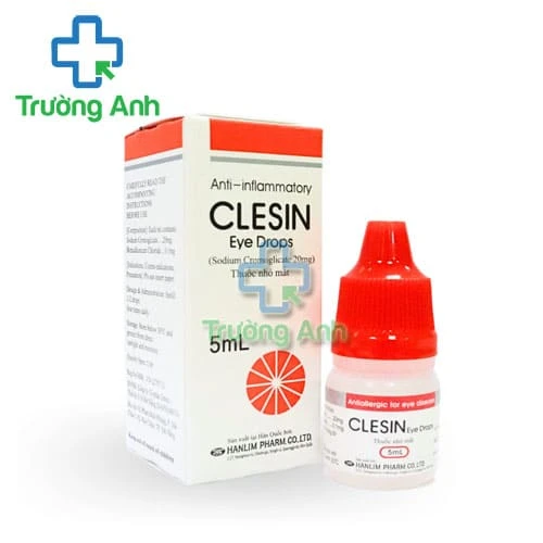 Clesin eye drops - Thuốc nhỏ mắt điều trị viêm kết mạc