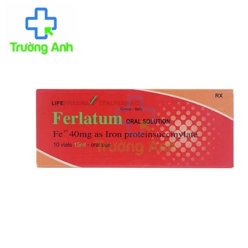 Ferlatum 800mg - Thuốc điều trị và phòng ngừa thiếu sắt