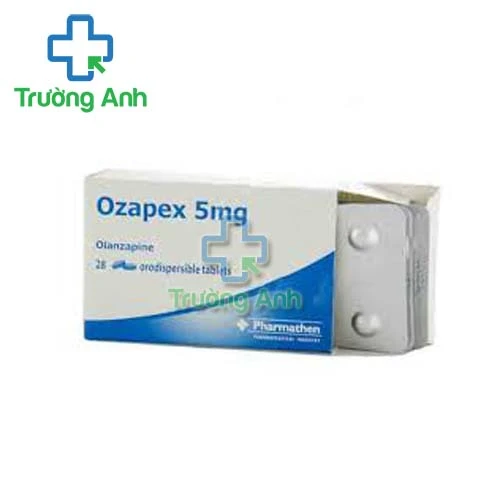 Ozapex 5mg Pharmathen - Thuốc điều trị rối loạn tâm thần