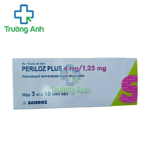 Periloz Plus 4mg/1,25mg - Thuốc điều trị tăng huyết áp