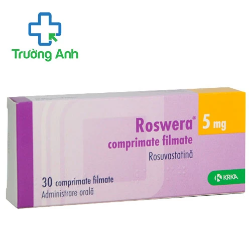 Roswera 5mg - Thuốc điều trị tăng Cholesterol máu