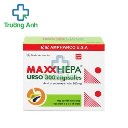 Maxxhepa urso 300 - Thuốc điều trị bệnh xơ gan