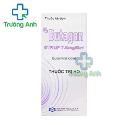Butagan Syrup 7,5mg/5ml - Thuốc điều trị ho không có đờm