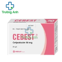 Cebest 50mg - Thuốc điều trị nhiễm khuẩn của Merap